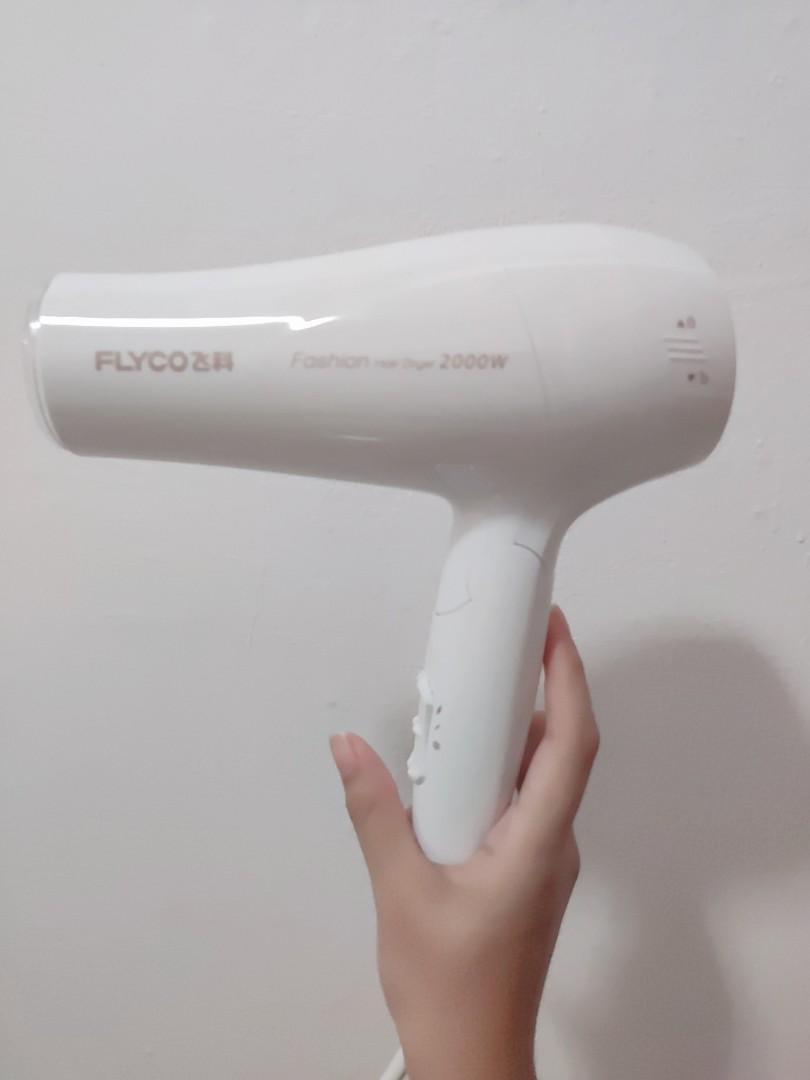 Flyco(Feike) FH6232 Foldable Hair Dryer Hot/Cold Wind & 3 Temperature (2000W), Beauty & Personal ...