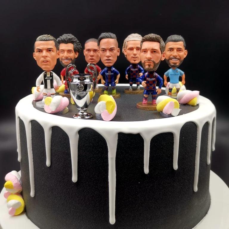 France Kylian Mbappe Kodoto Soccerwe Miniature Football Figurine Cake ...