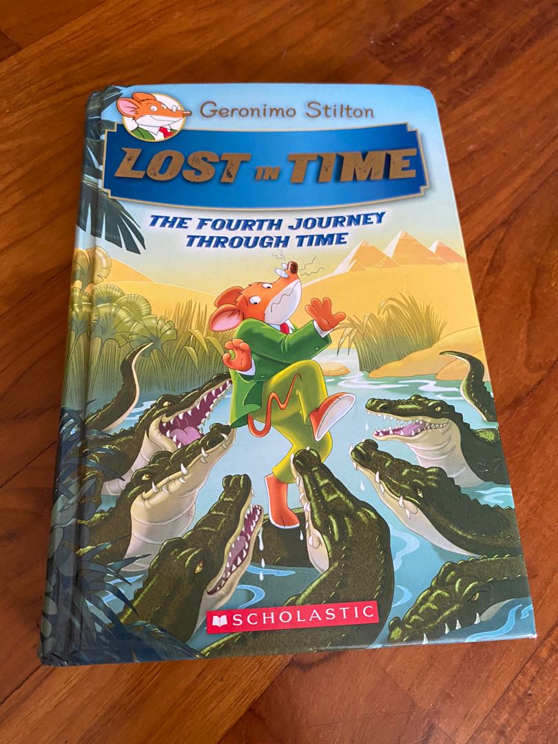Geronimo Stilton Lost in Time hard cover, Hobbies & Toys, Books ...