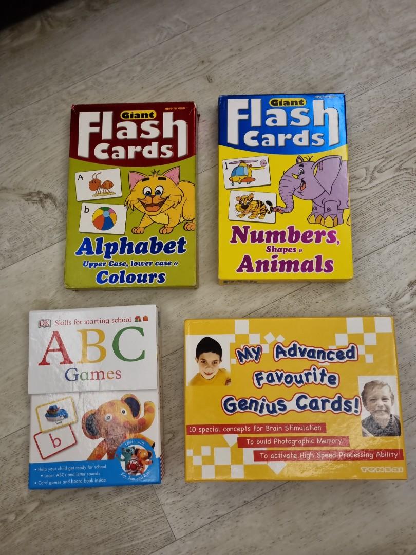 Giant Flash Card Games, Hobbies & Toys, Toys & Games on Carousell