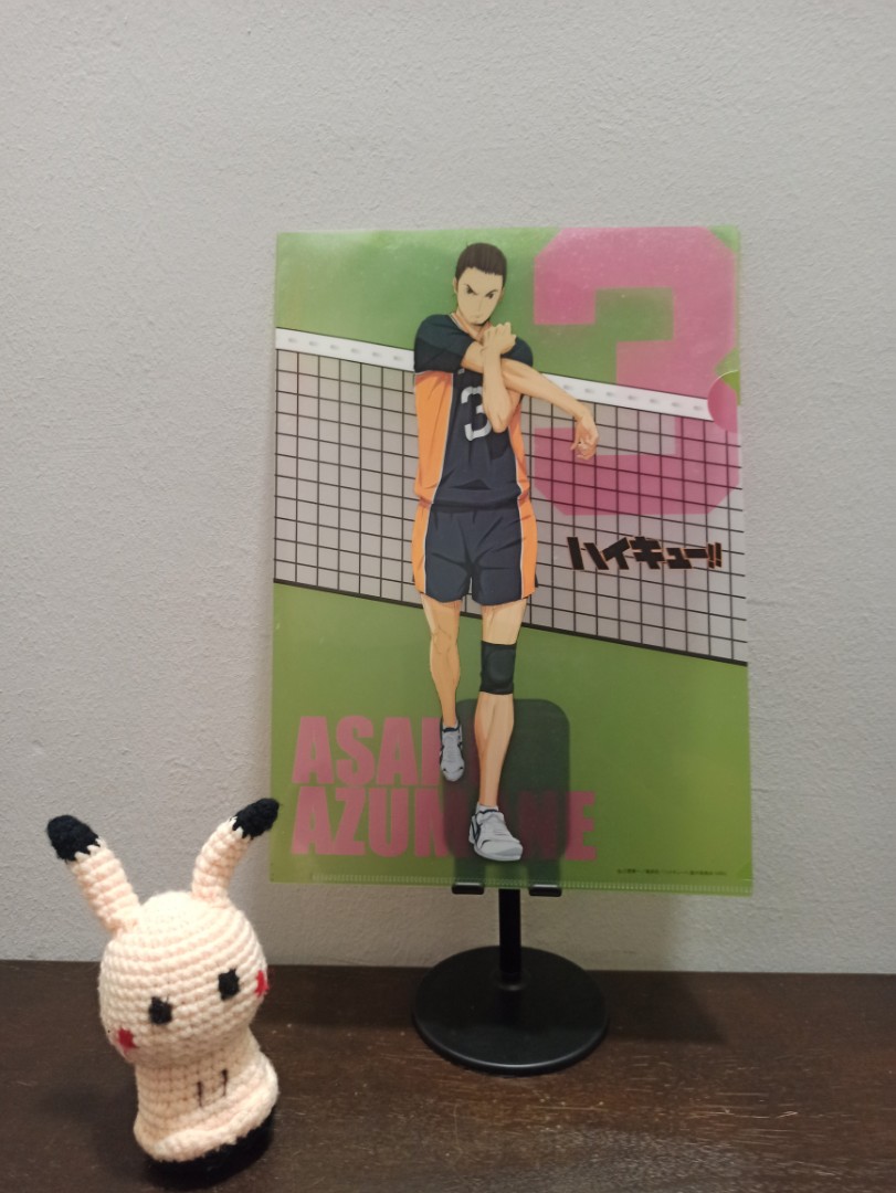 Haikyuu Asahi Azumane Folder, Hobbies & Toys, Stationery & Craft, Art ...