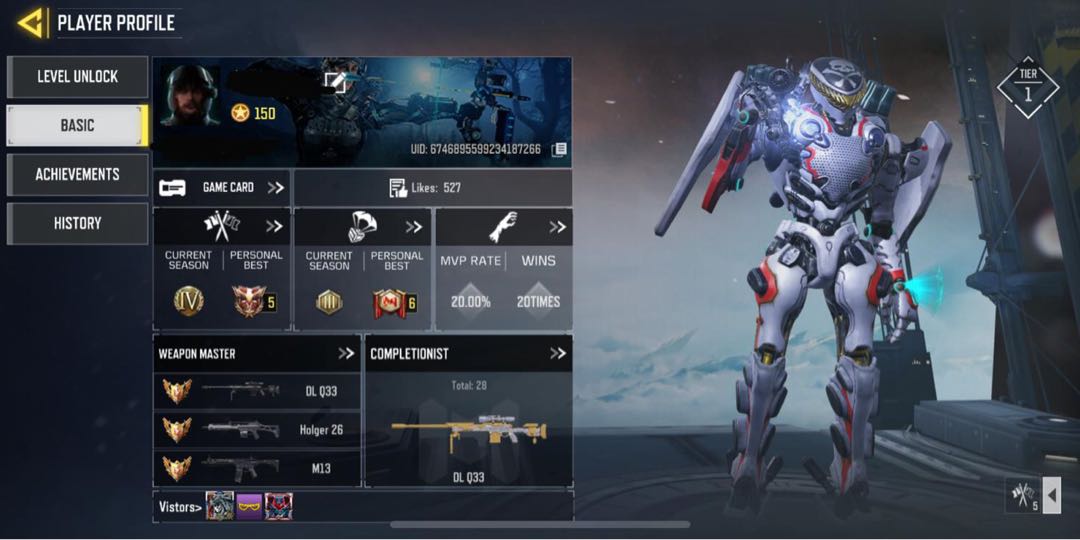 HEAVILY STACKED Codm Account, Video Gaming, Gaming Accessories, Game ...