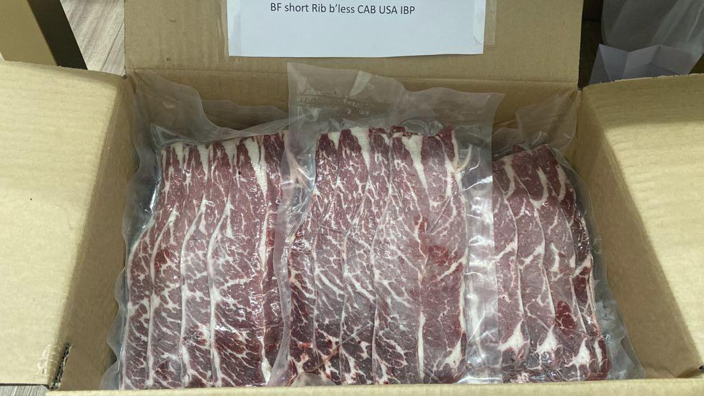 ***美國IBP CAB安格斯無骨牛小排(Beef short rib boneless CAB USA IBP) ***(已切火鍋片)(約 ...