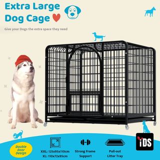 [iDS] Small Medium Large Luxury Animal Cage Enclosure Cat Cage ...