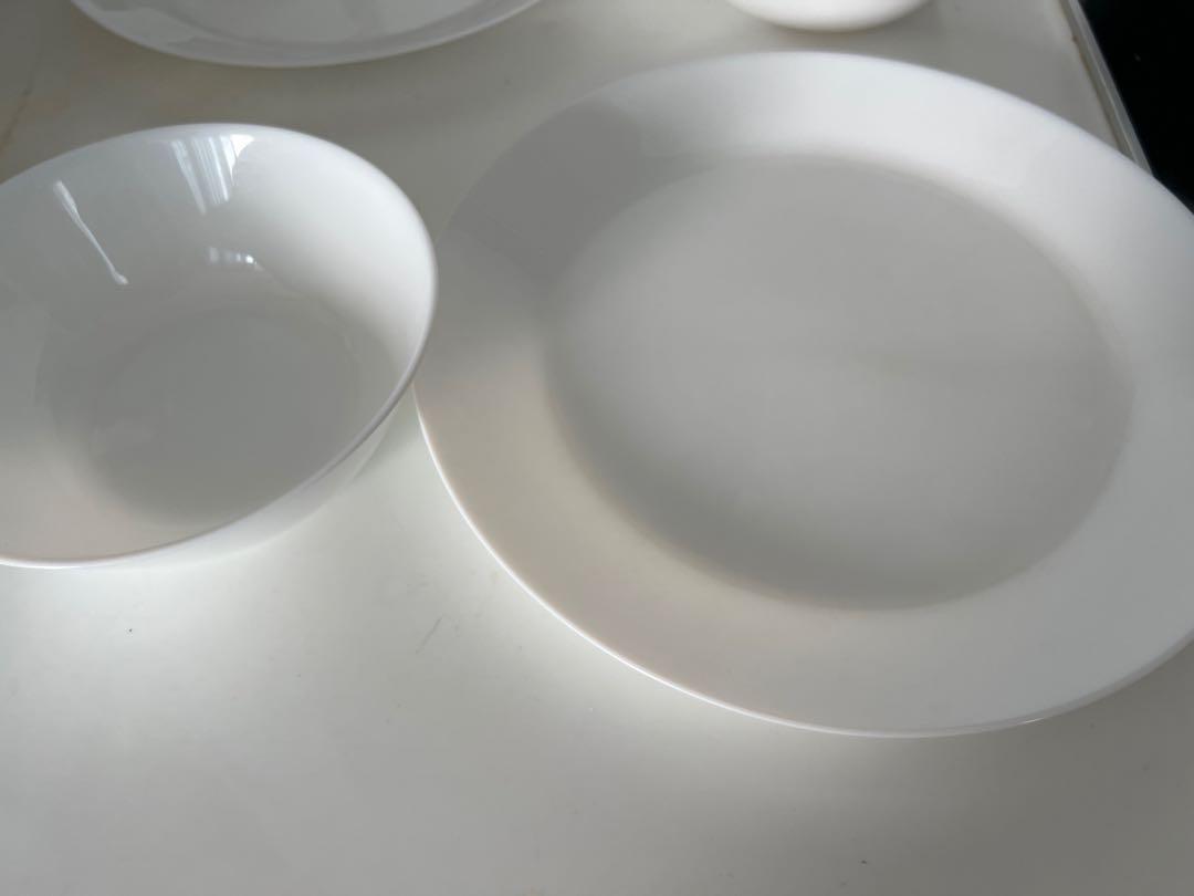 IKEA Hooga plates and bowls, Furniture & Home Living, Kitchenware ...