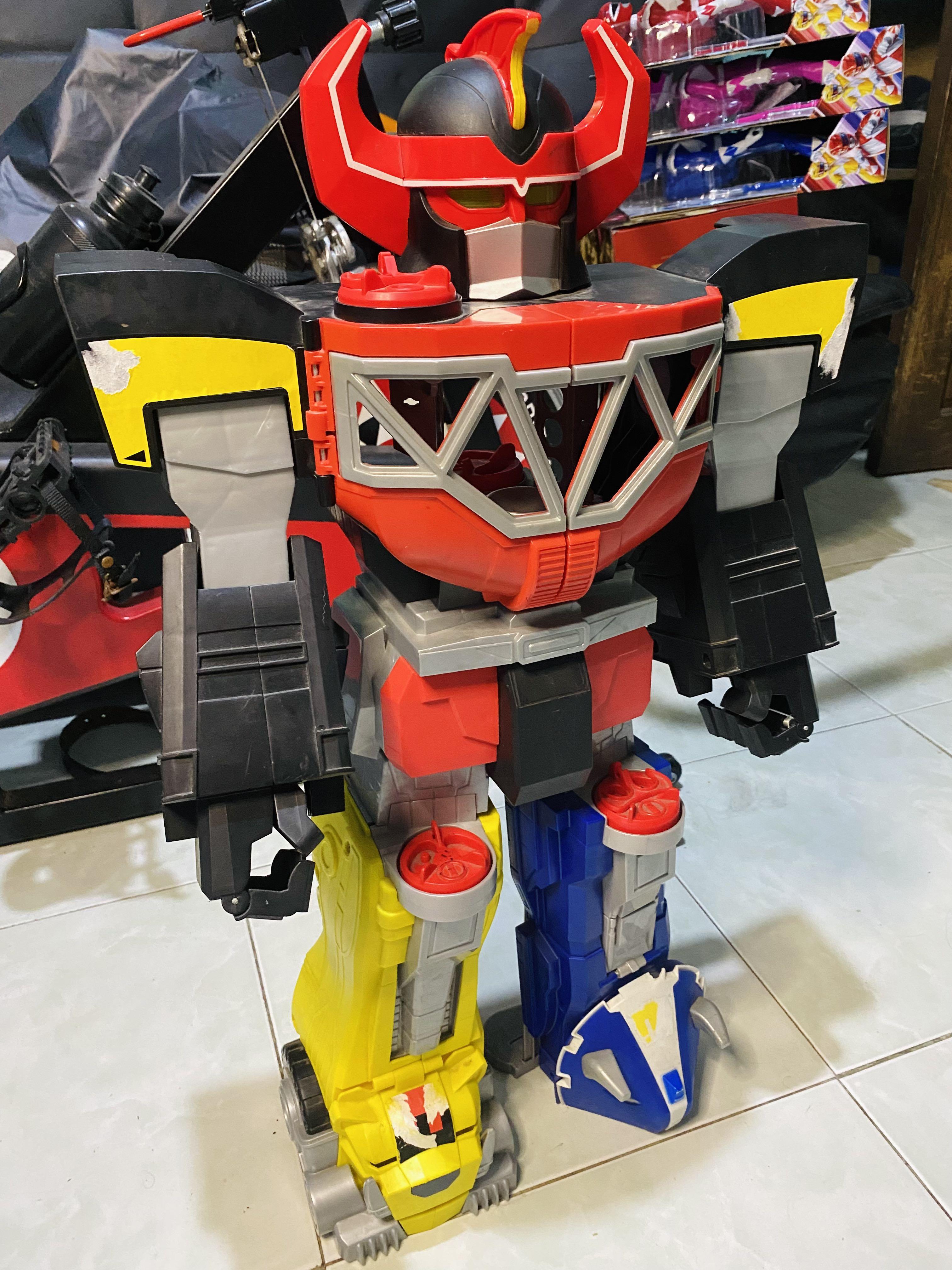 Imaginext Power Rangers Megazord 27inch Giant Robot, Hobbies & Toys ...