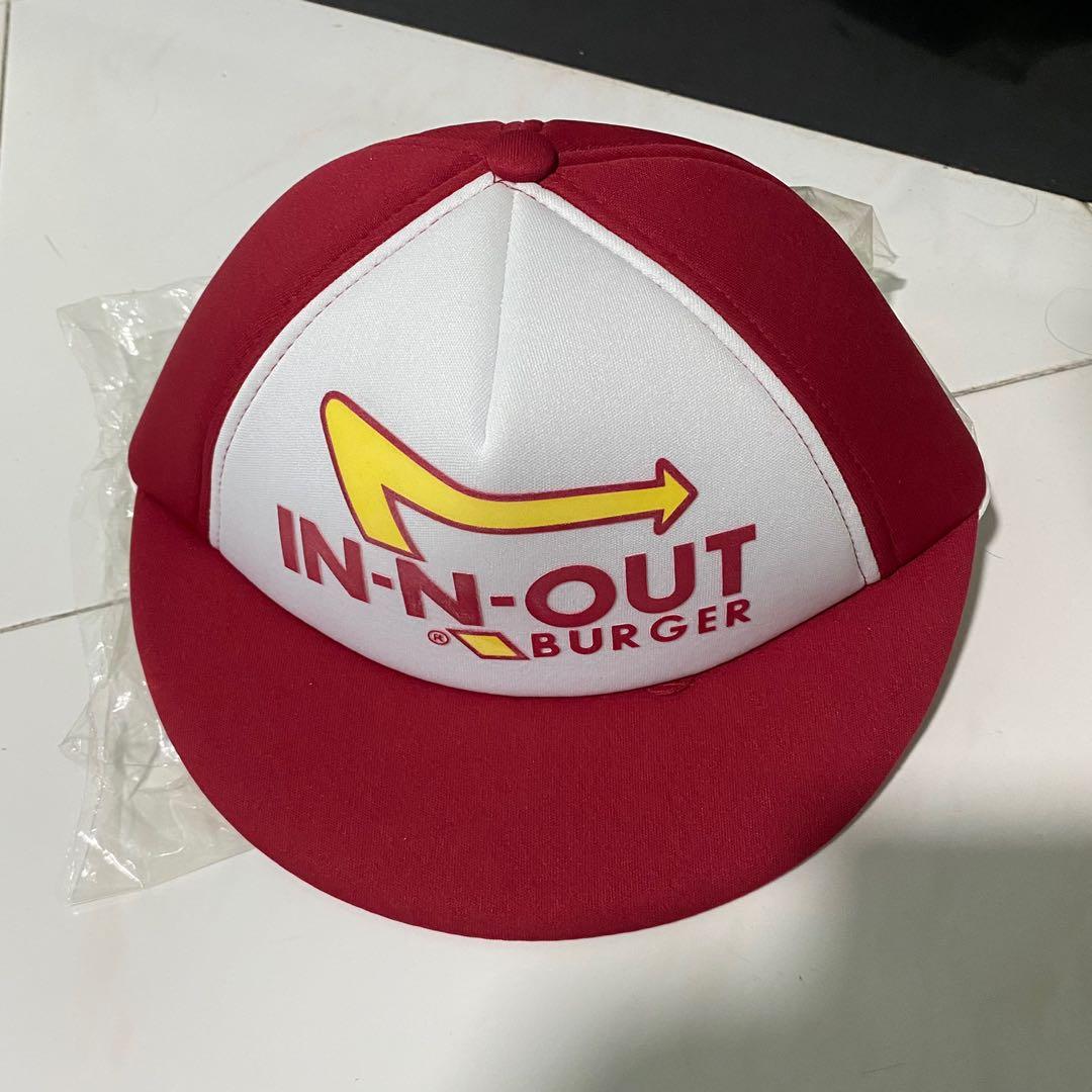 in-n-out burger cap, Men's Fashion, Watches & Accessories, Caps & Hats ...