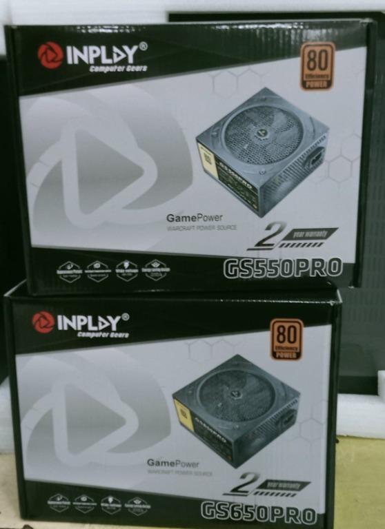 Inplay 450watts/ 550watts/ 650watts truerated powersupply, Computers ...