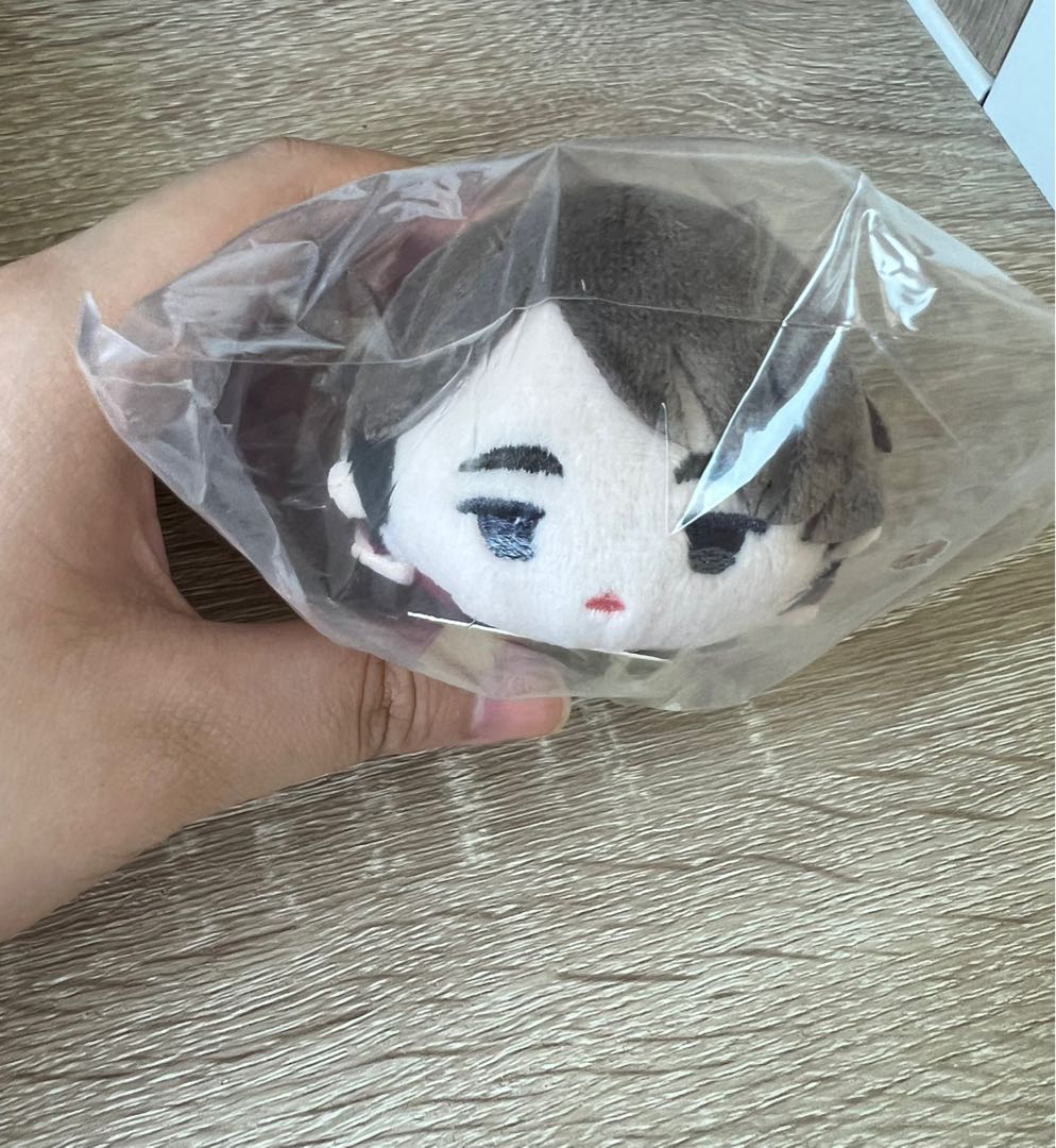 [INSTOCK] Haikyuu/hq osamu miya official mochi mascot plush, Hobbies ...