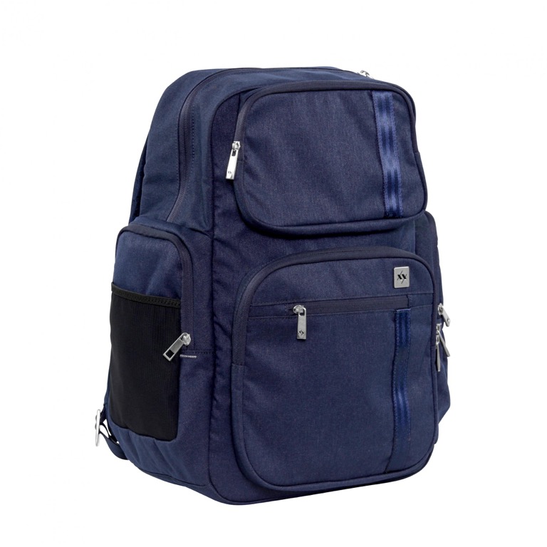 Jujube XY Vector Backpack Navy Blue, Babies & Kids, Going Out, Diaper ...