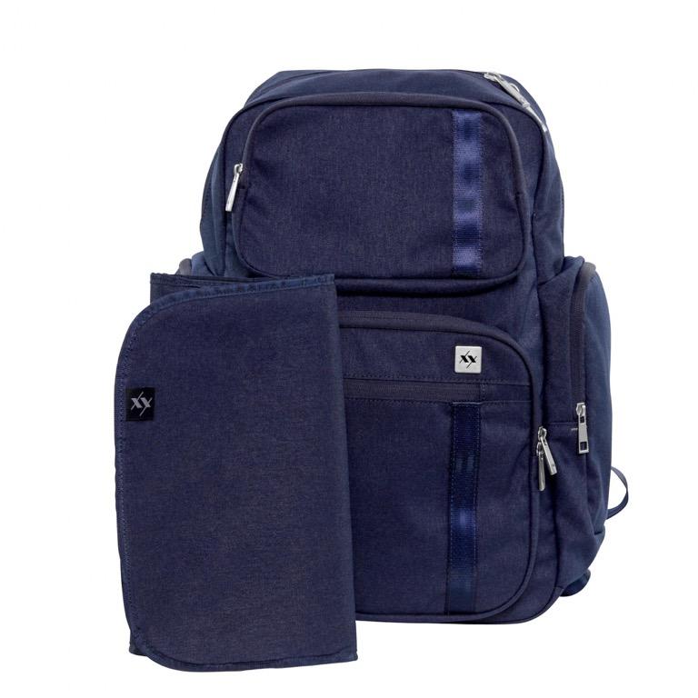 Jujube XY Vector Backpack Navy Blue, Babies & Kids, Going Out, Diaper ...