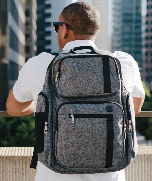 Jujube XY Vector Backpack Navy Blue, Babies & Kids, Going Out, Diaper ...