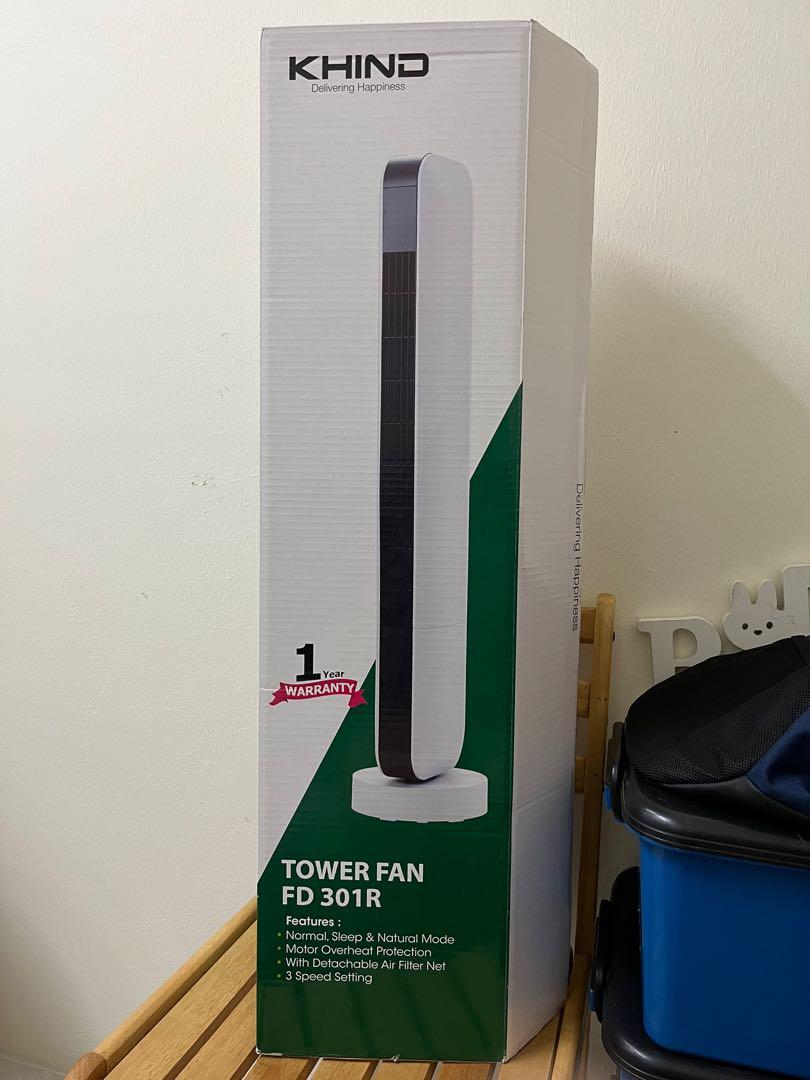Khind Tower Fan, Furniture & Home Living, Lighting & Fans, Fans on ...