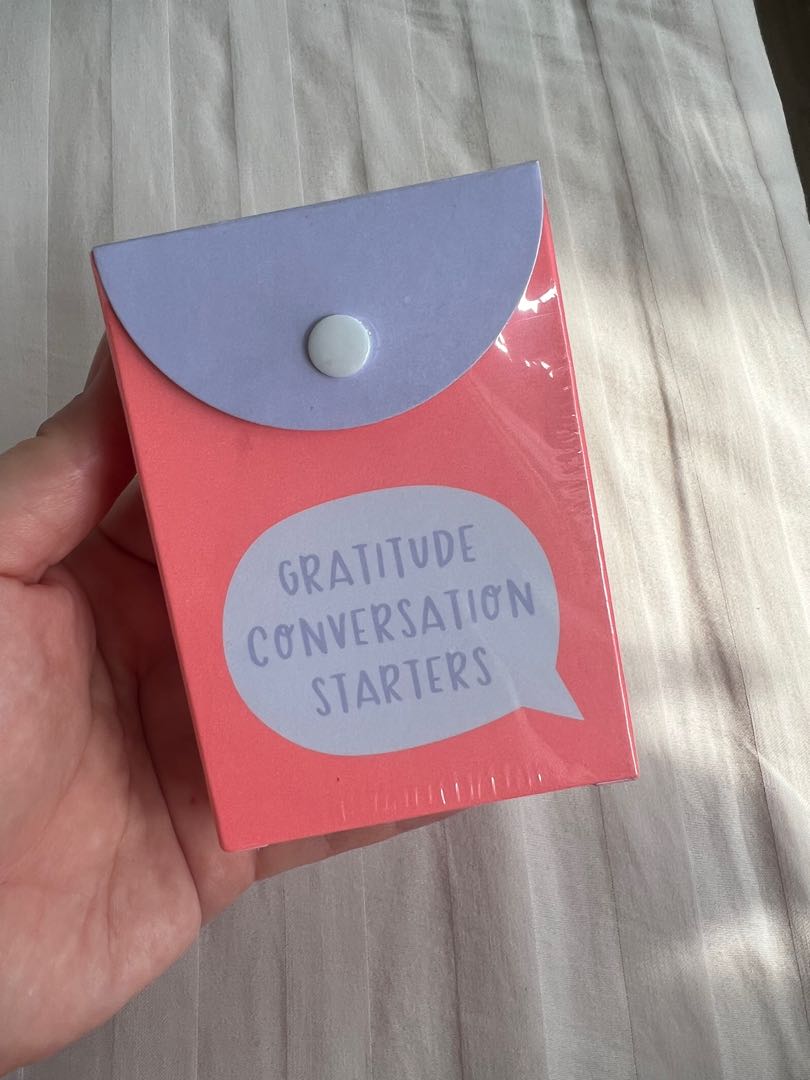 Kikki.k Gratitude Conversation Starters, Hobbies & Toys, Toys & Games ...