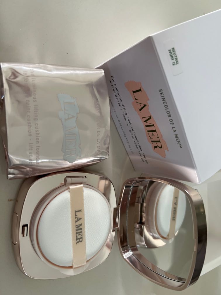La Mer Cushion Foundation in Neutral Ivory, Beauty & Personal Care ...