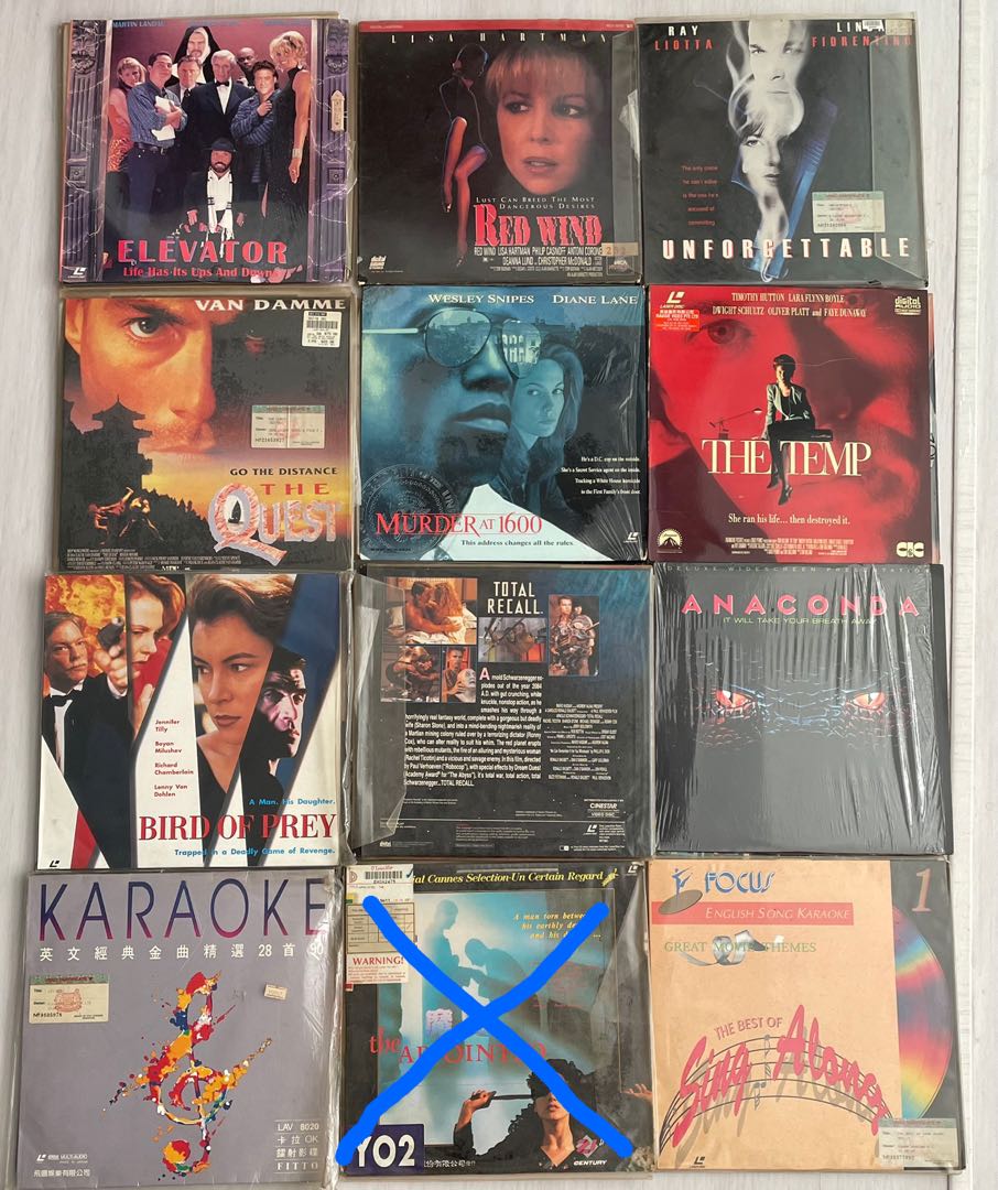 Laser Disc, Hobbies & Toys, Music & Media, CDs & DVDs on Carousell