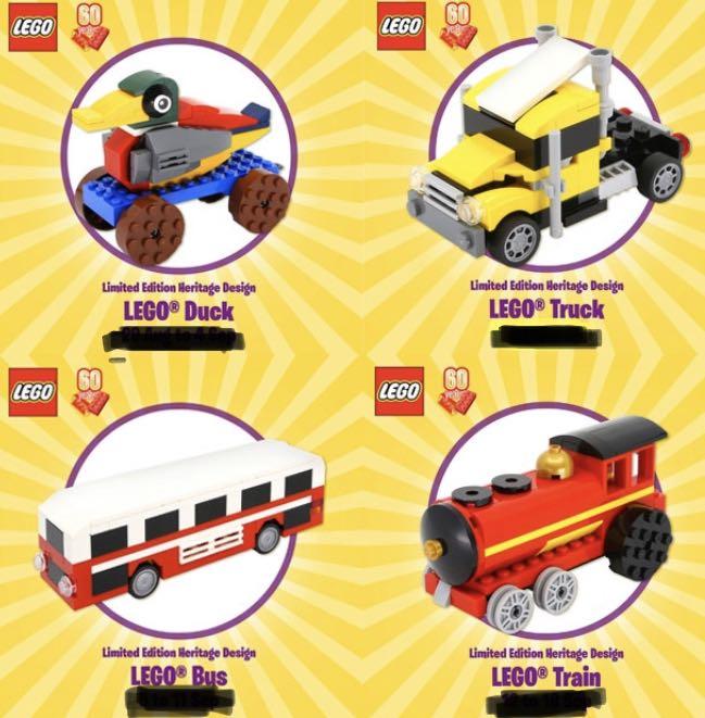 Lego 60 years heritage Design - limited edition, Hobbies & Toys, Toys ...