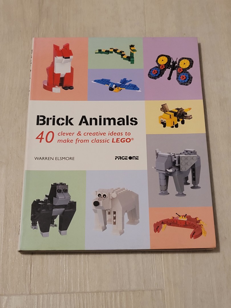 Lego brick animals book, Hobbies & Toys, Books & Magazines, Children's ...