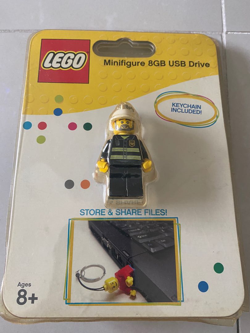 Lego Minifigure 8GB USB Drive, Hobbies & Toys, Toys & Games on Carousell