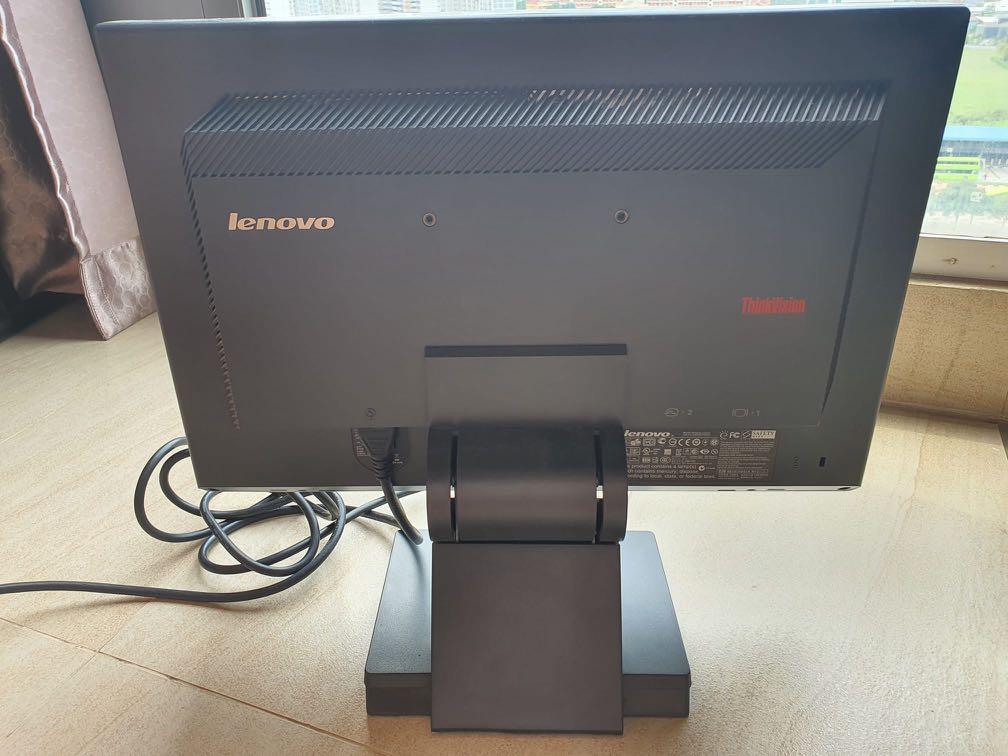 Lenovo ThinkVision Monitor, Computers & Tech, Parts & Accessories ...