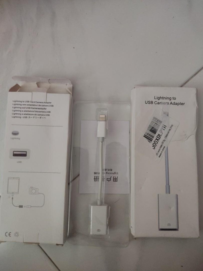 Lightning to USB Camera Adapter, Computers & Tech, Parts & Accessories ...