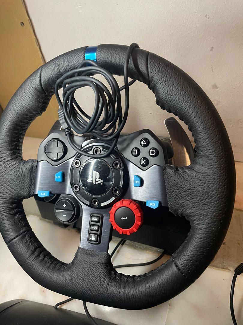 Logitech G G29 Driving Force Racing Wheel, Video Gaming, Gaming ...