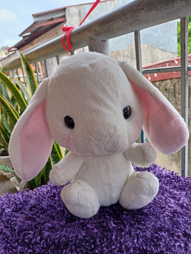 Loopy bunny amuse pink ears, Hobbies & Toys, Toys & Games on Carousell