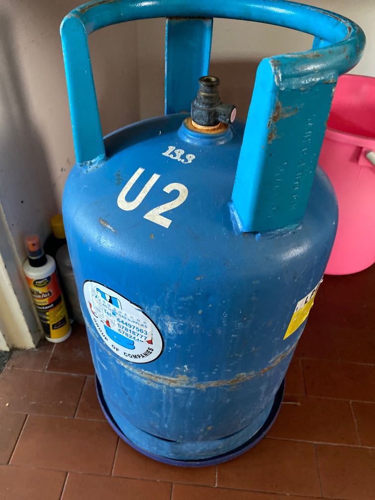 Lpg empty cylinder UNION brand, Furniture & Home Living, Kitchenware ...