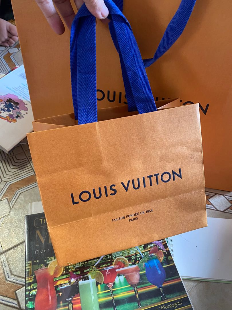 LV paper bag, Women's Fashion, Bags & Wallets, Shoulder Bags on Carousell