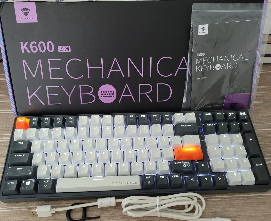 Machenike K600 Wireless Mechanical Keyboard 100 Keys 2/3, 06/24/2024