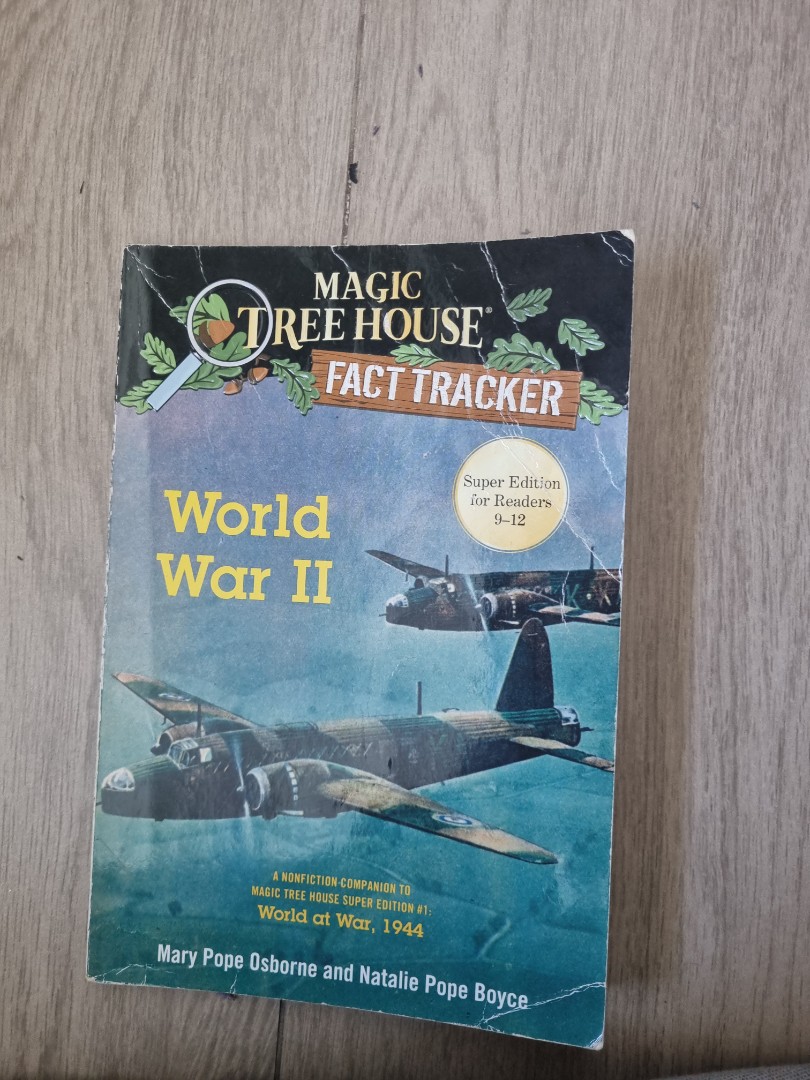 Magic treehouse WW2, Hobbies & Toys, Books & Magazines, Fiction & Non ...