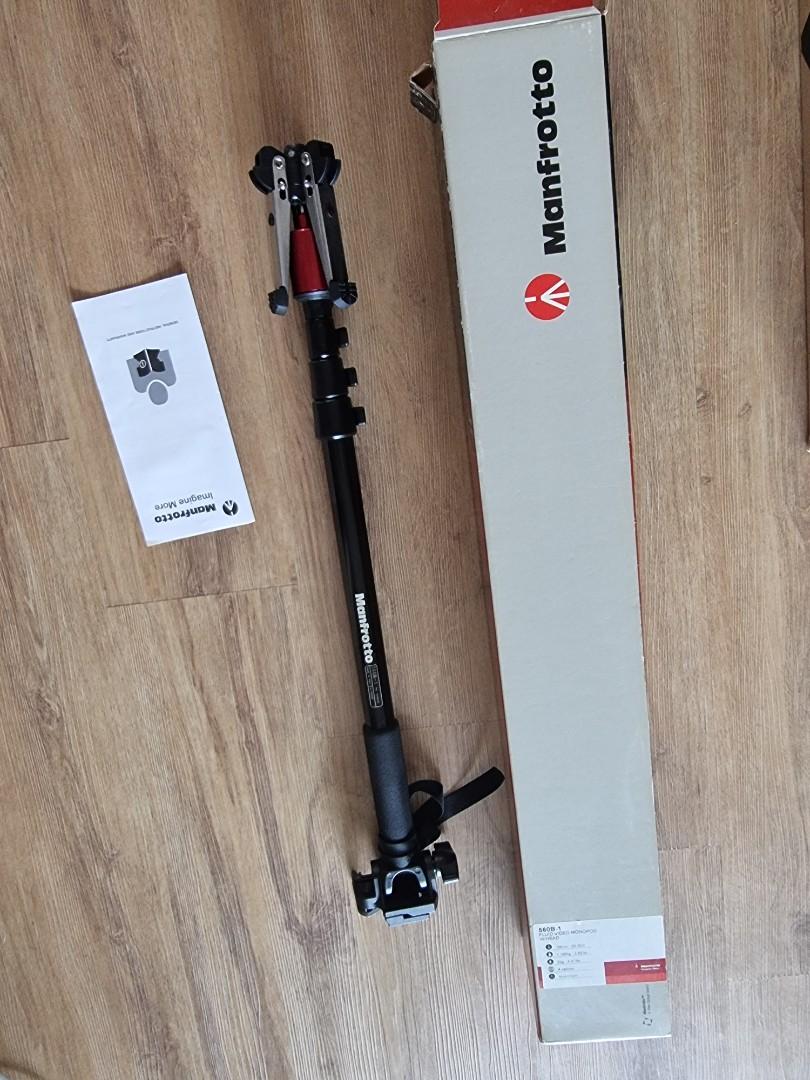 Manfrotto Monopod 560B-1 (FDS), Photography, Photography Accessories ...
