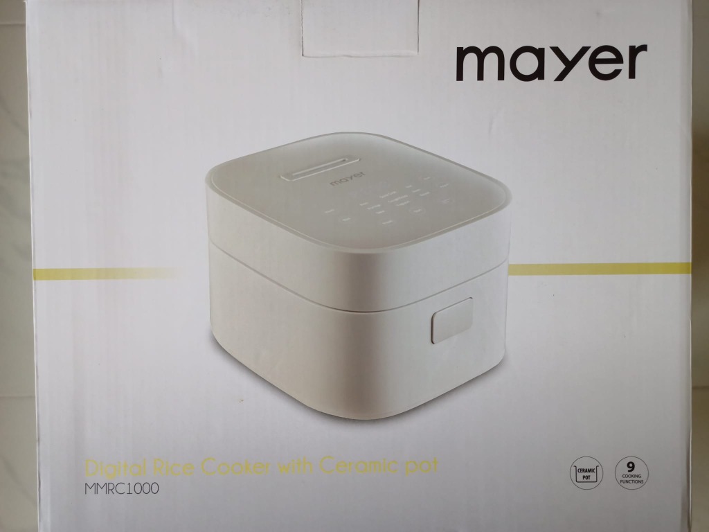 Mayer Digital Rice Cooker with Ceramic pot MMRC1000, TV & Home ...