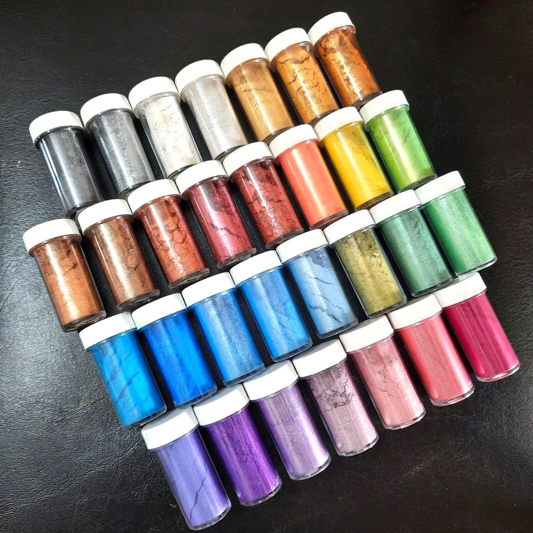 Mica Powder Sets, Hobbies & Toys, Stationery & Craft, Craft Supplies ...