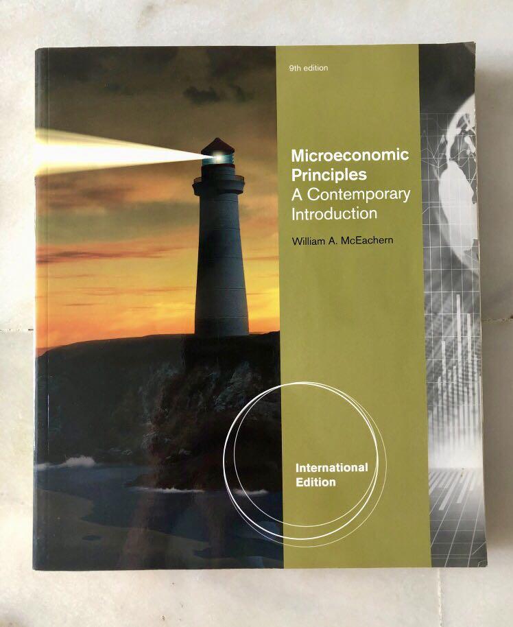 Microeconomic Principles A Contemporary Introduction, Hobbies & Toys, Books & Magazines ...