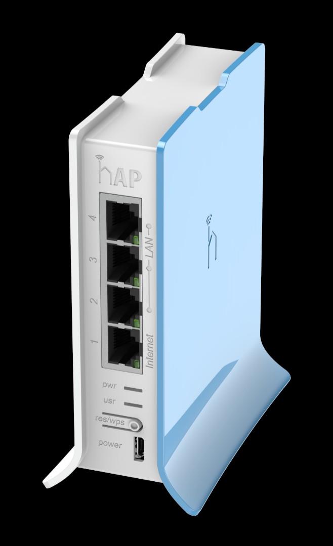 MikroTik hAP lite TC haplite RB941-2nD-TC Wireless-N Wi-Fi WiFi Router ...