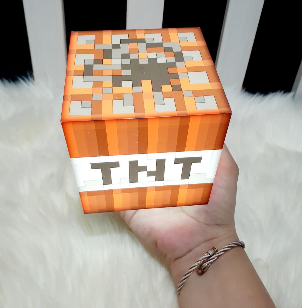 MineCraft TNT LIGHT WITH SOUND, Hobbies & Toys, Toys & Games on Carousell