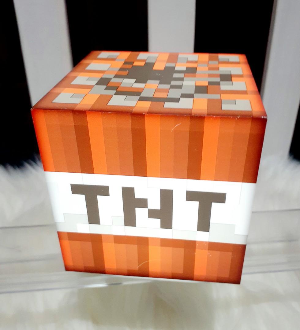 MineCraft TNT LIGHT WITH SOUND, Hobbies & Toys, Toys & Games on Carousell