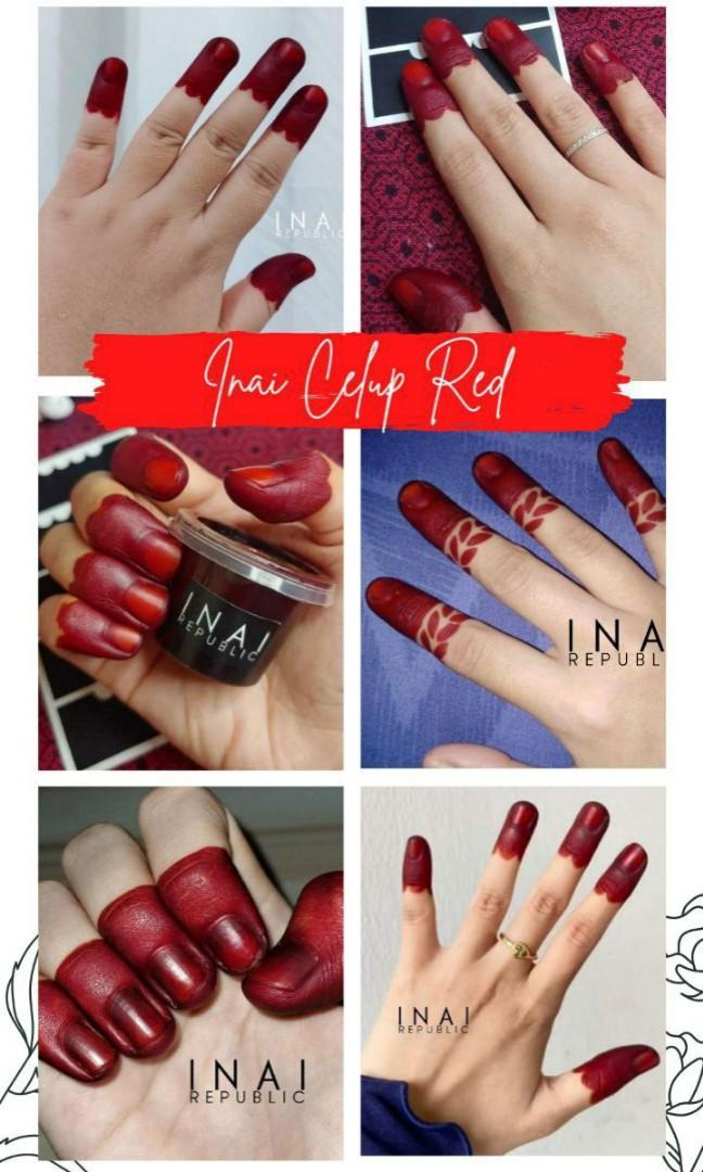 Modern Henna Powder Inai Republic Jari Rambut Fingers Hair, Beauty ...