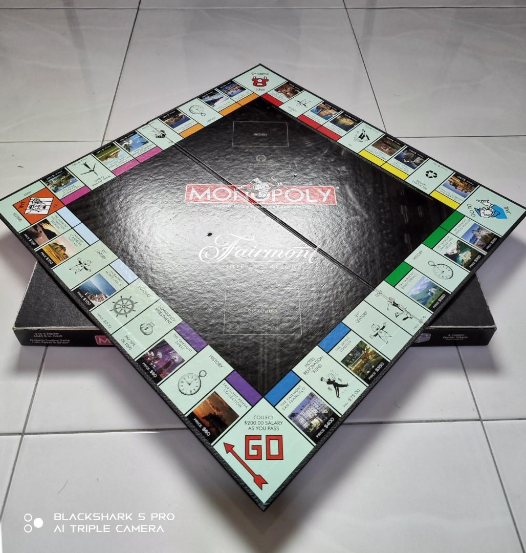 Monopoly Fairmont H&R Centennial Edition, Hobbies & Toys, Toys & Games ...