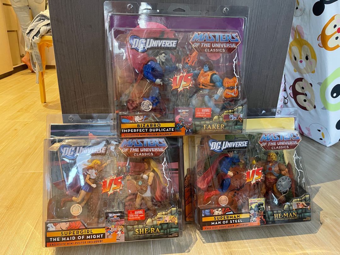 Motu Classics Motu vs DC 2 packs, Hobbies & Toys, Toys & Games on Carousell