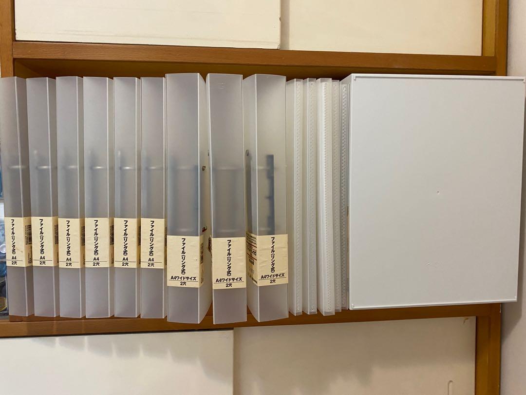Muji folder 文件夾 (70% new), 興趣及遊戲, 手作＆自家設計, 文具 - Carousell