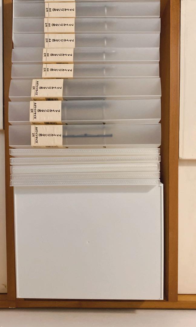 Muji folder 文件夾 (70% new), 興趣及遊戲, 手作＆自家設計, 文具 - Carousell