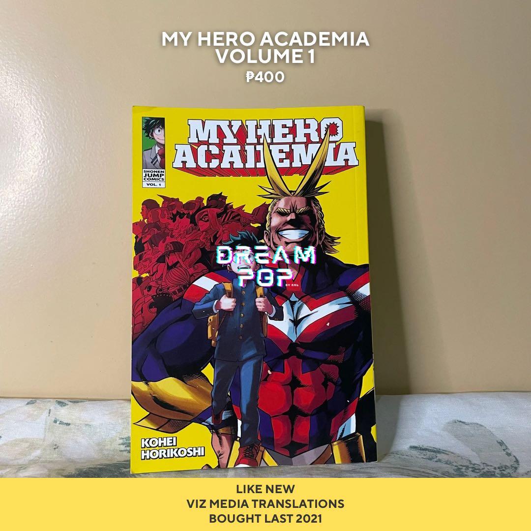 My Hero Academia Vol 1, Hobbies & Toys, Books & Magazines, Comics ...
