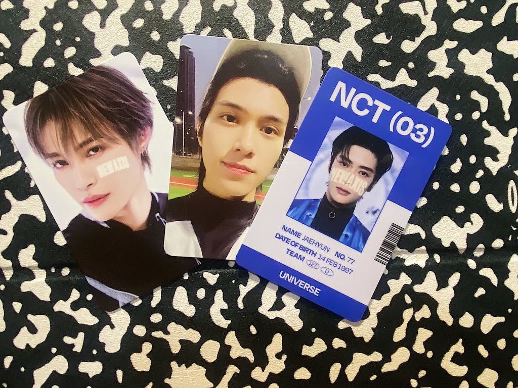 NCT Universe ID + Photo Card Set Jaehyun Hendery Yangyang, Hobbies ...