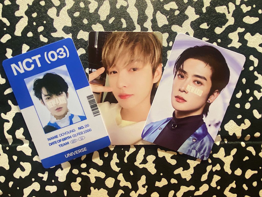 NCT Universe ID + Photo Card Set Jaehyun Renjun Doyoung, Hobbies & Toys ...