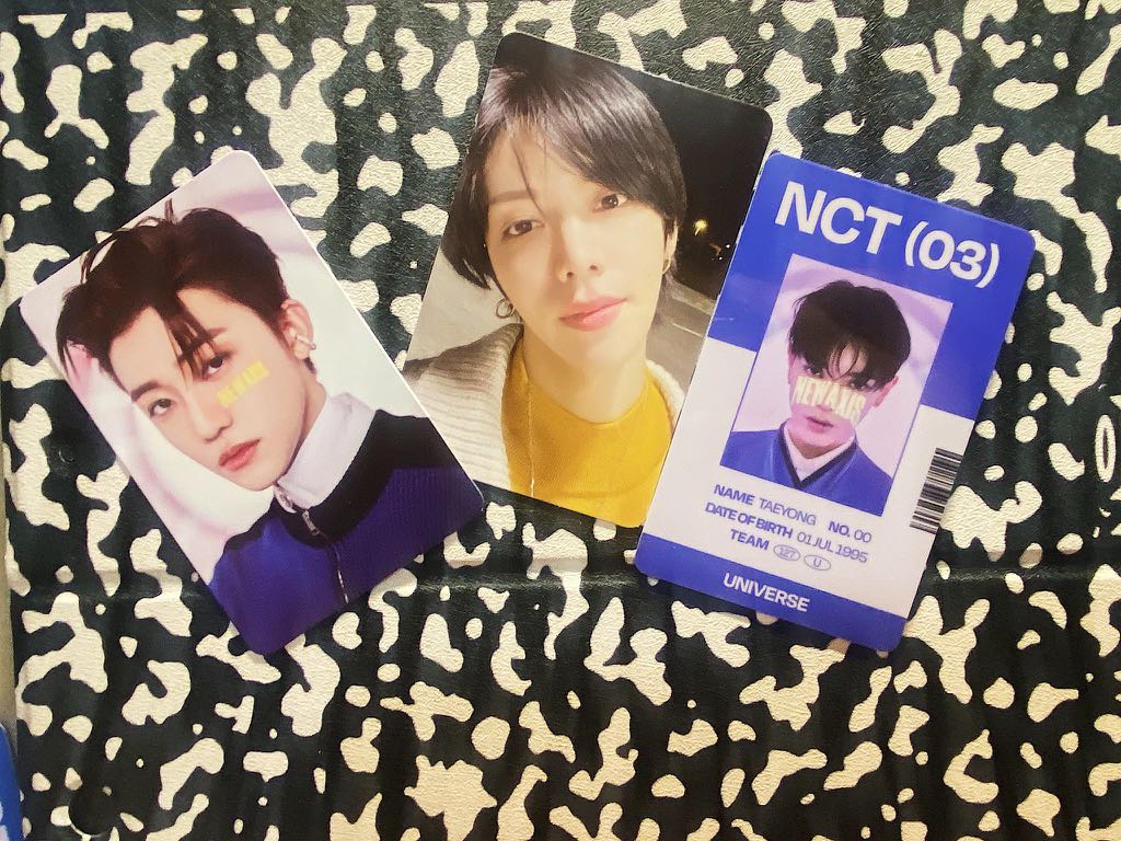 NCT Universe ID + Photo Card set Jaemin Yuta Doyoung, Hobbies & Toys ...