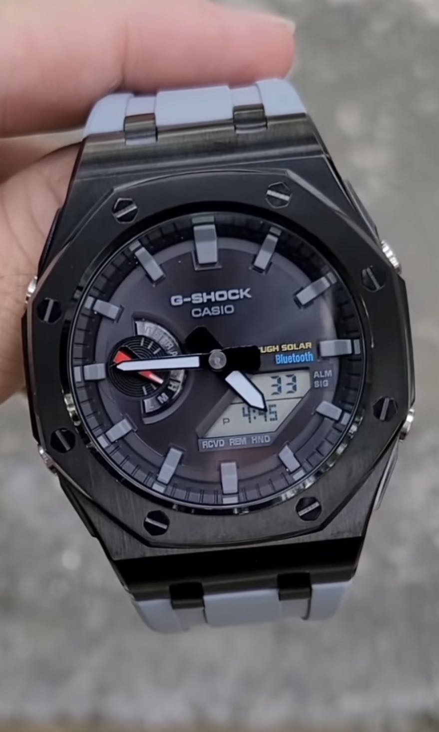 New Solar ga2100 GAb2100 GA-B2100 Casio gshock mod case, Men's Fashion ...