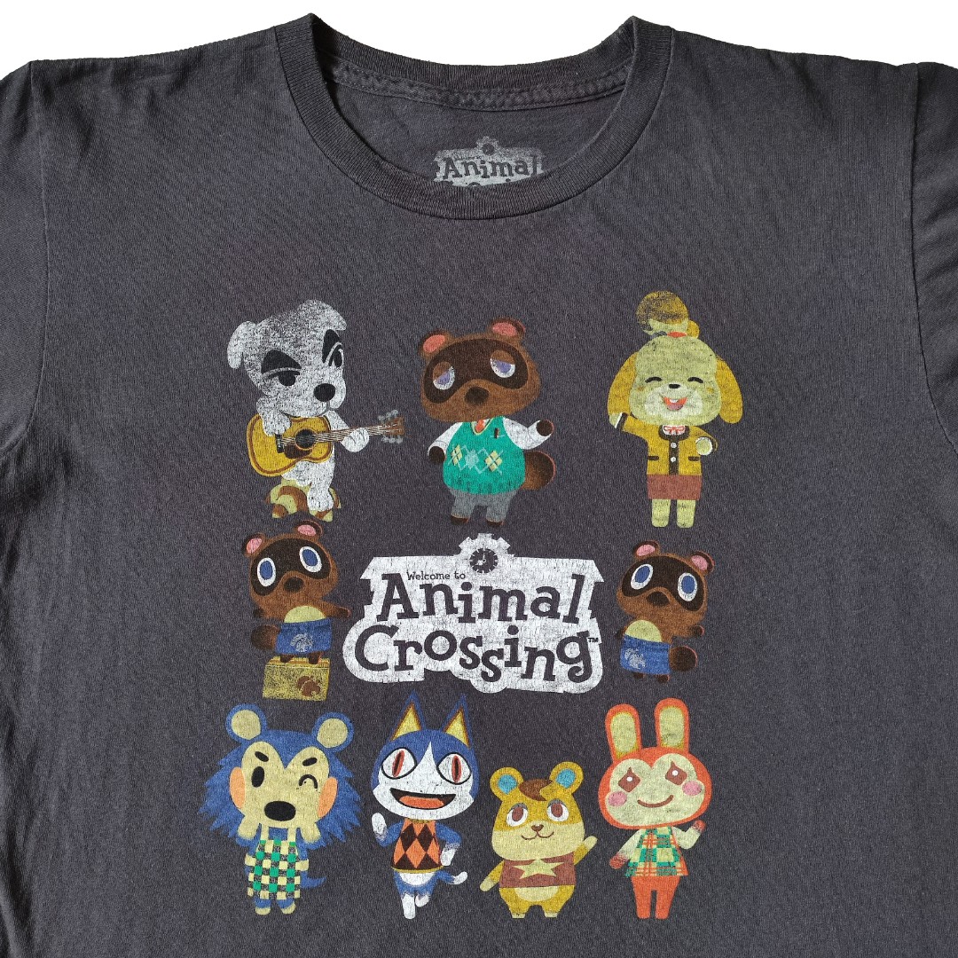 Nintendo Animal Crossing Gaming Tee Shirt, Men's Fashion, Tops & Sets ...