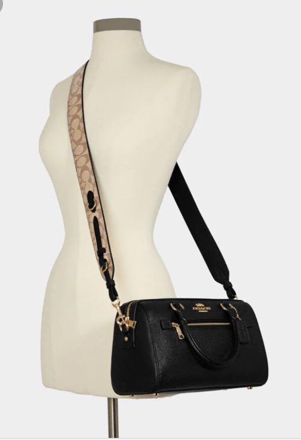 Original Coach Rowan With Signature Guitar Strap, Luxury, Bags ...